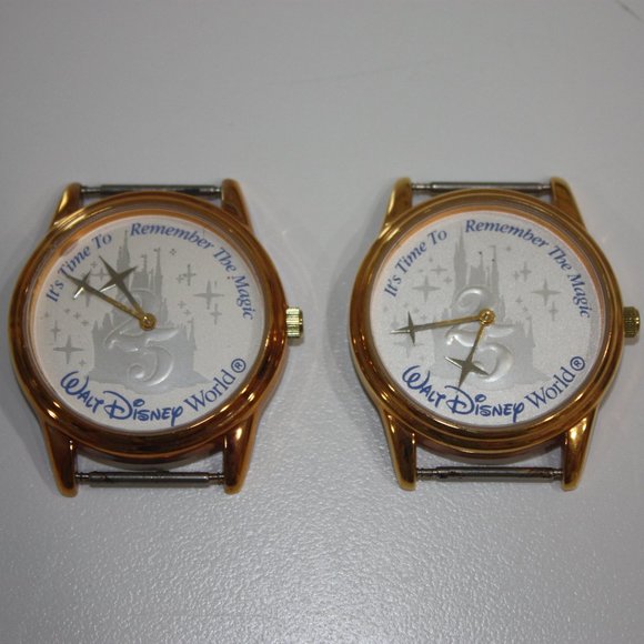 Disney | Accessories | 2 Vintage 25th Anniversary Disney Watches | Poshmark